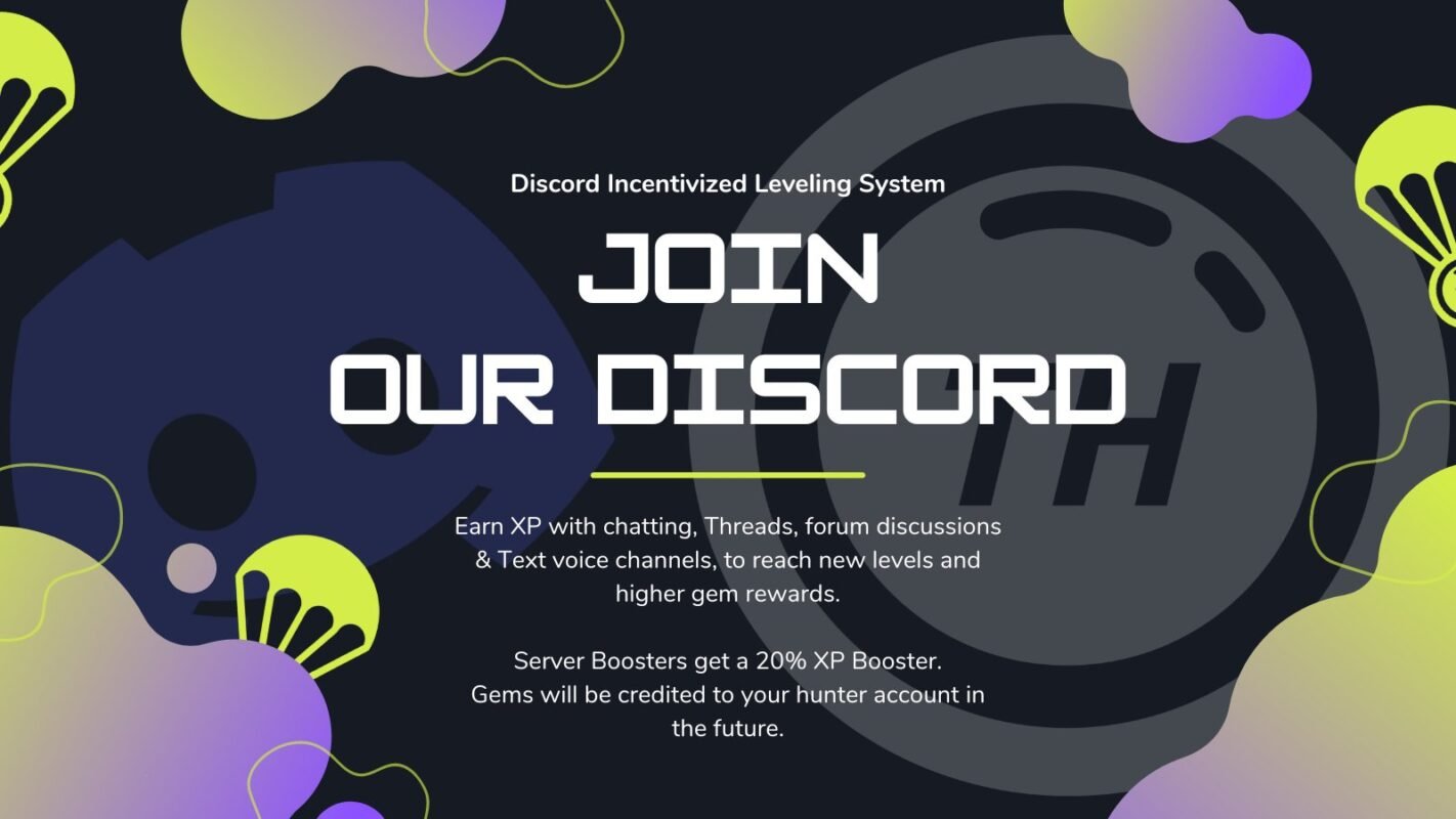 Incentivized Discord Level System! - TokenHunters
