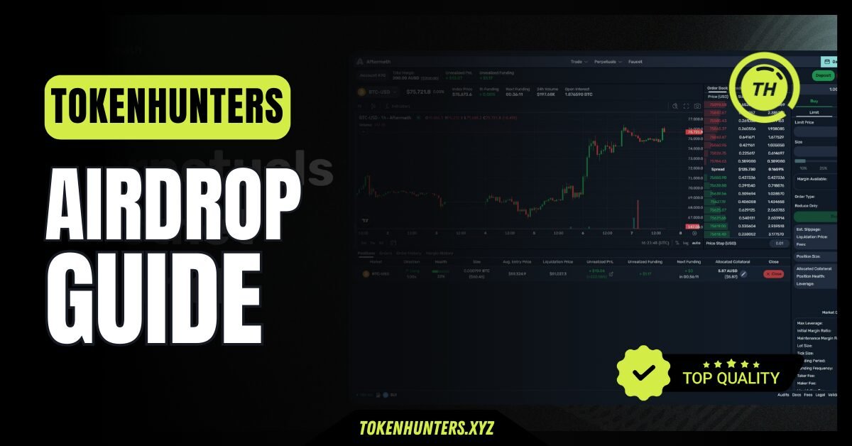 Aftermath Finance | Airdrop Guide - TokenHunters